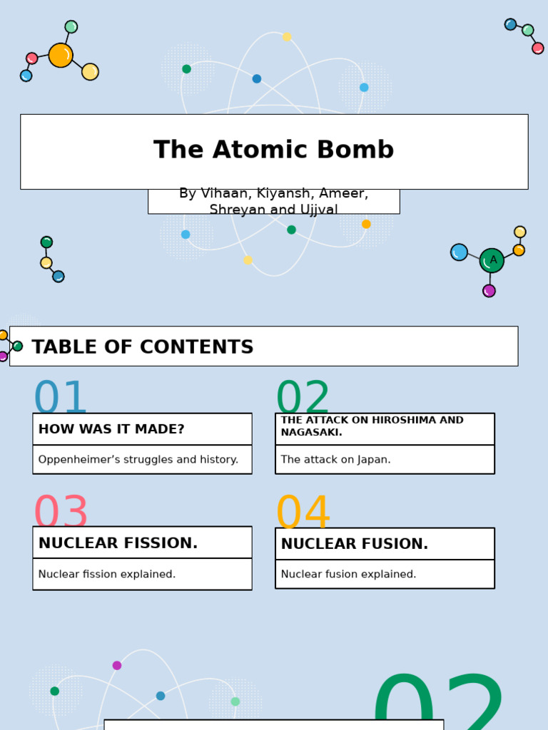 Atomic Bomb Science Fair | PDF | Nuclear Physics | Nuclear Weapons