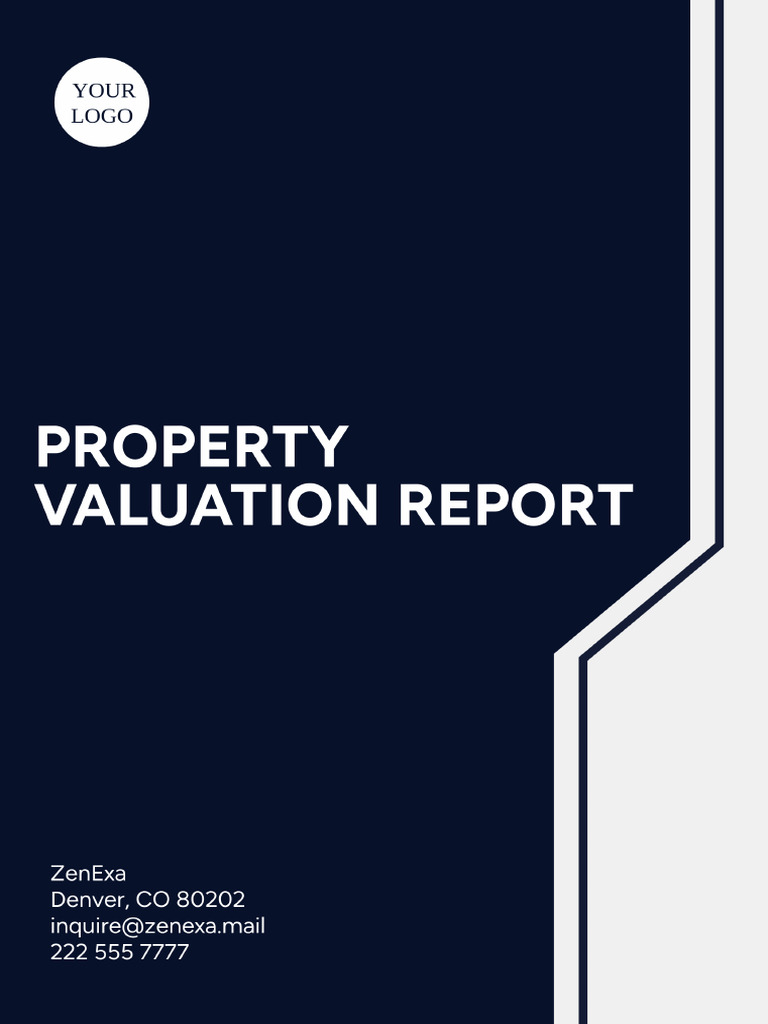 Property Valuation Report Template | PDF
