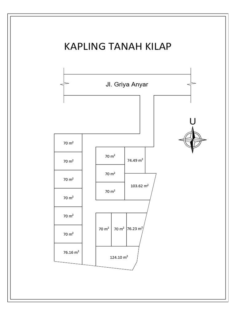 Gambar Layout Tanah Kilap | PDF