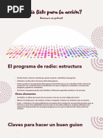 Ejemplo Esquema Guion Radial | PDF | Radiodifusión