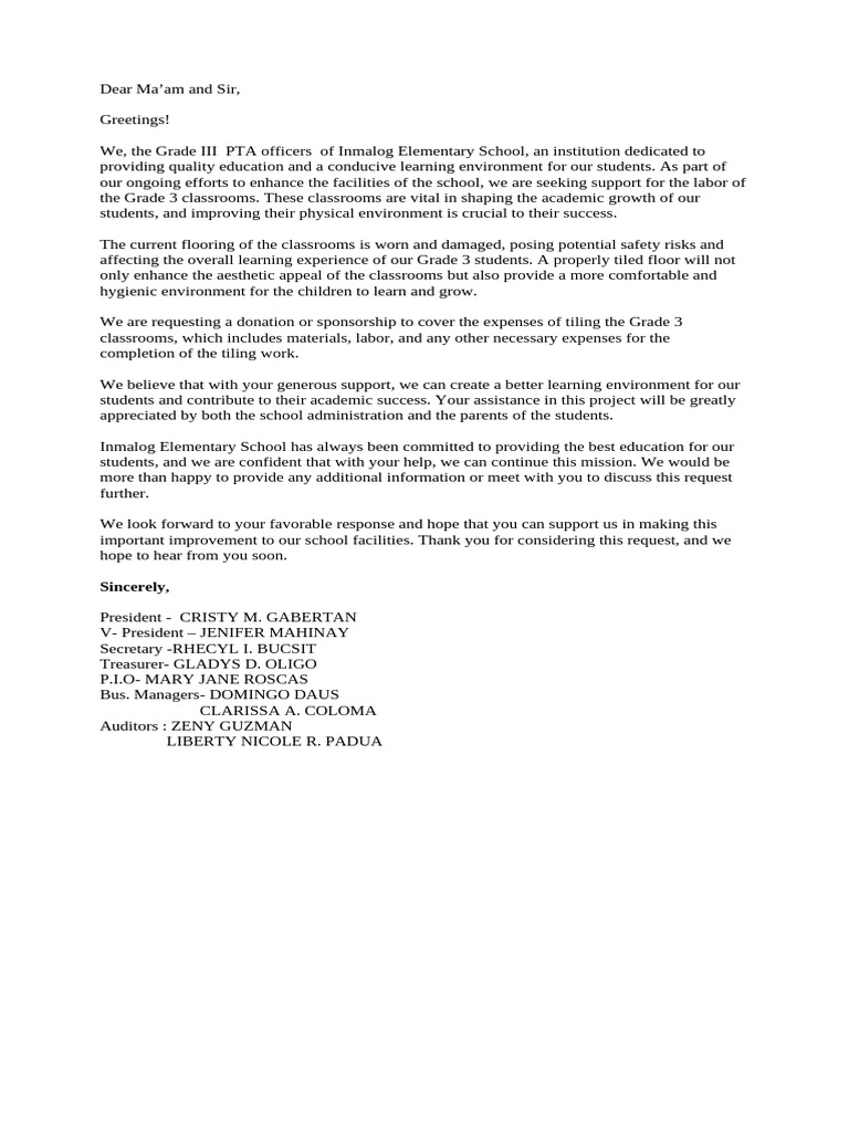 GRADE 3-soliciation | PDF