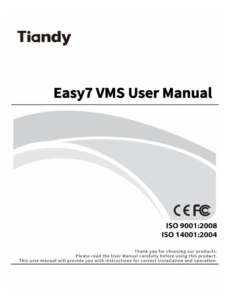 Easy7 VMS UserManual | PDF | Multicast | Password
