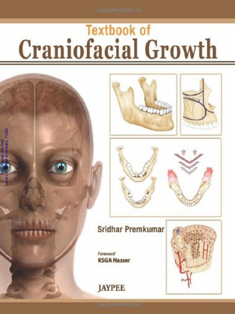 Craniofacial Growth - Sridhar Premkumar | PDF | Bone | Skeleton