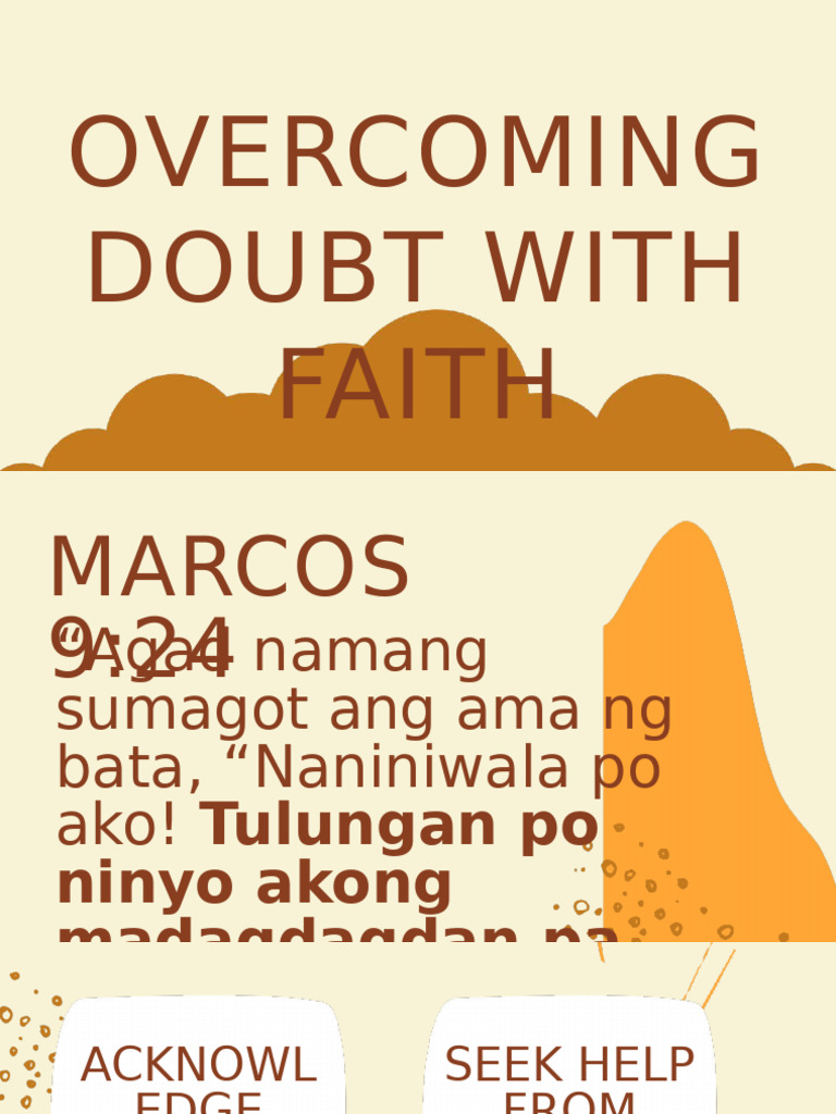 Overcoming Doubt With Faith | PDF
