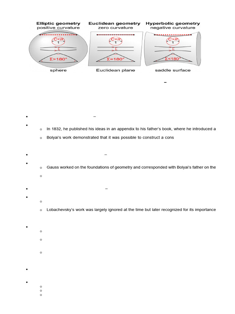 Hyprbolic and Non Euclidean Geometry | PDF | Hyperbolic Geometry | Non ...