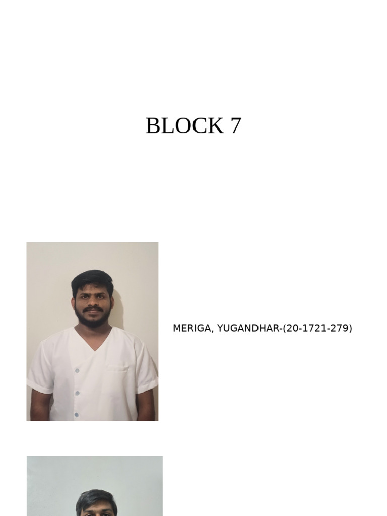 Block 7&8 - Members | PDF