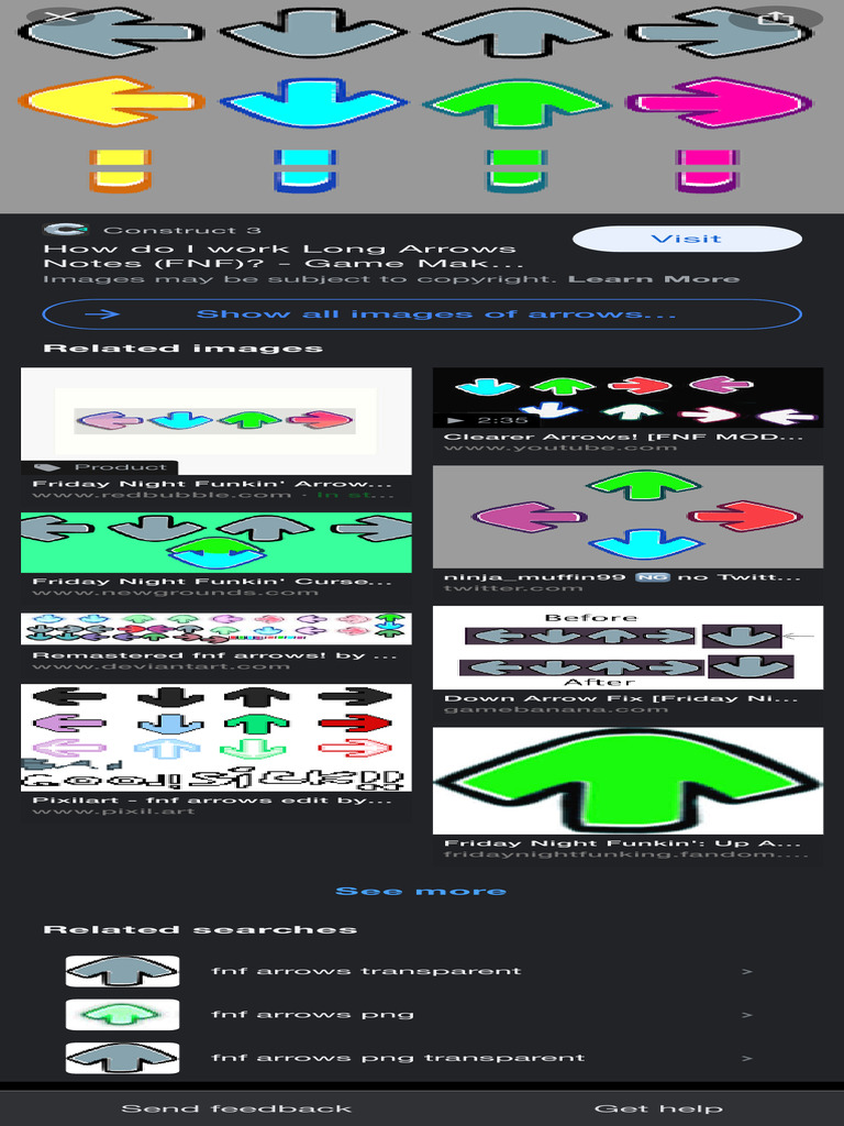 Arrows Fnf - Google Search | PDF | Video Games