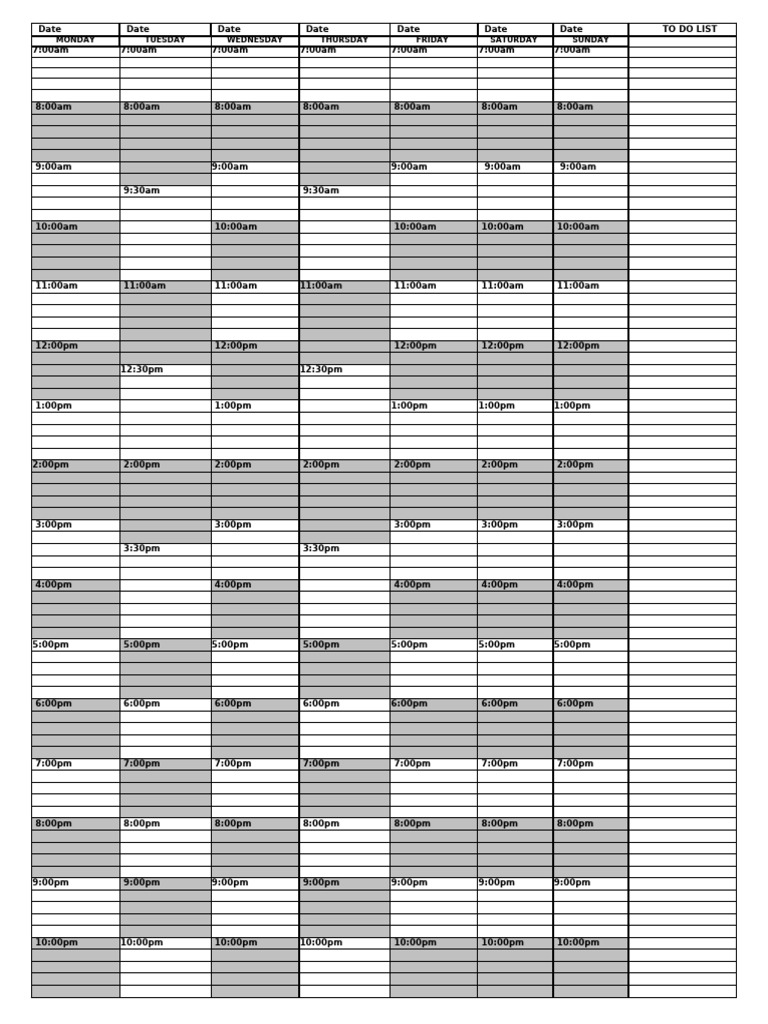 Time Log | PDF