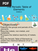 Grade 8 - Elements | PDF | Chemical Elements | Periodic Table