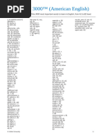 Oxford 5000 Word List for Learners | PDF