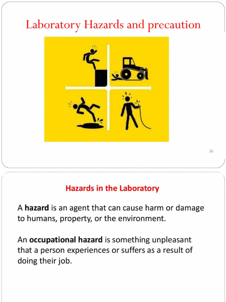 Laboratory Hazards and Precaution | PDF