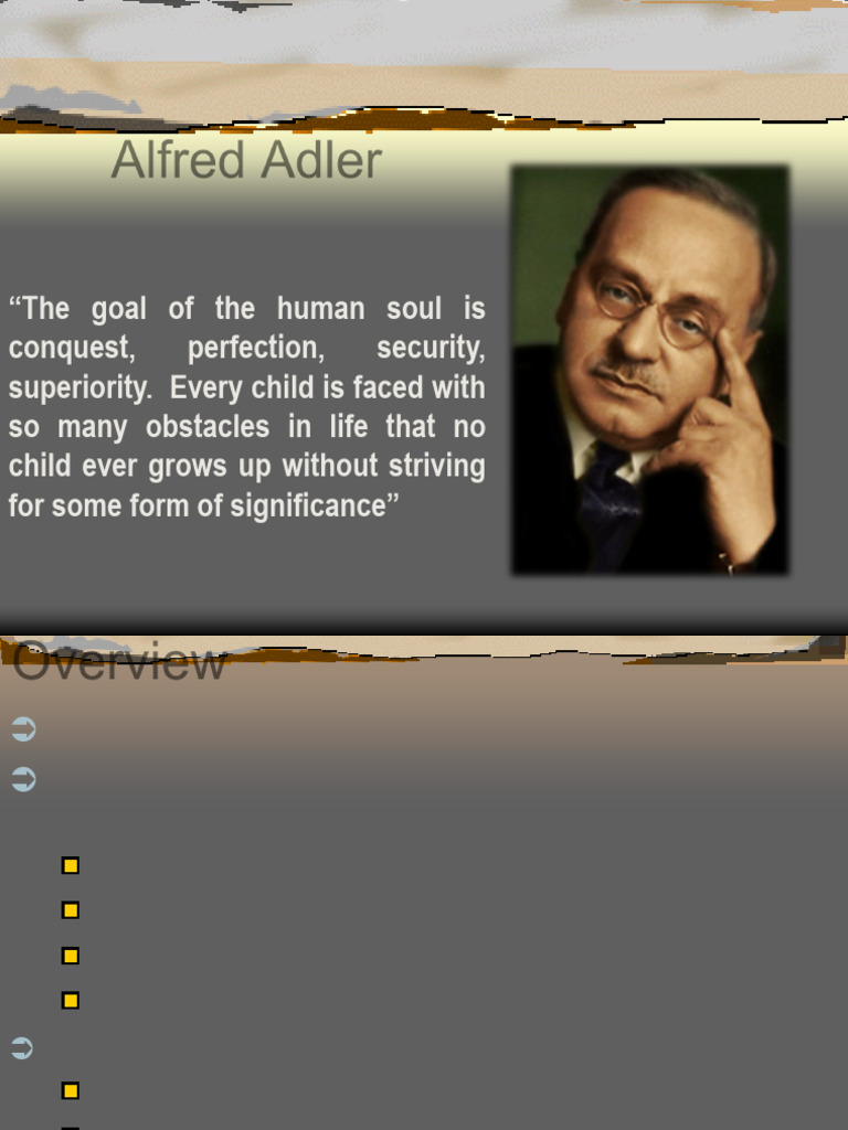 2 Adler - Individual Psychology | PDF | Sigmund Freud | Psychology