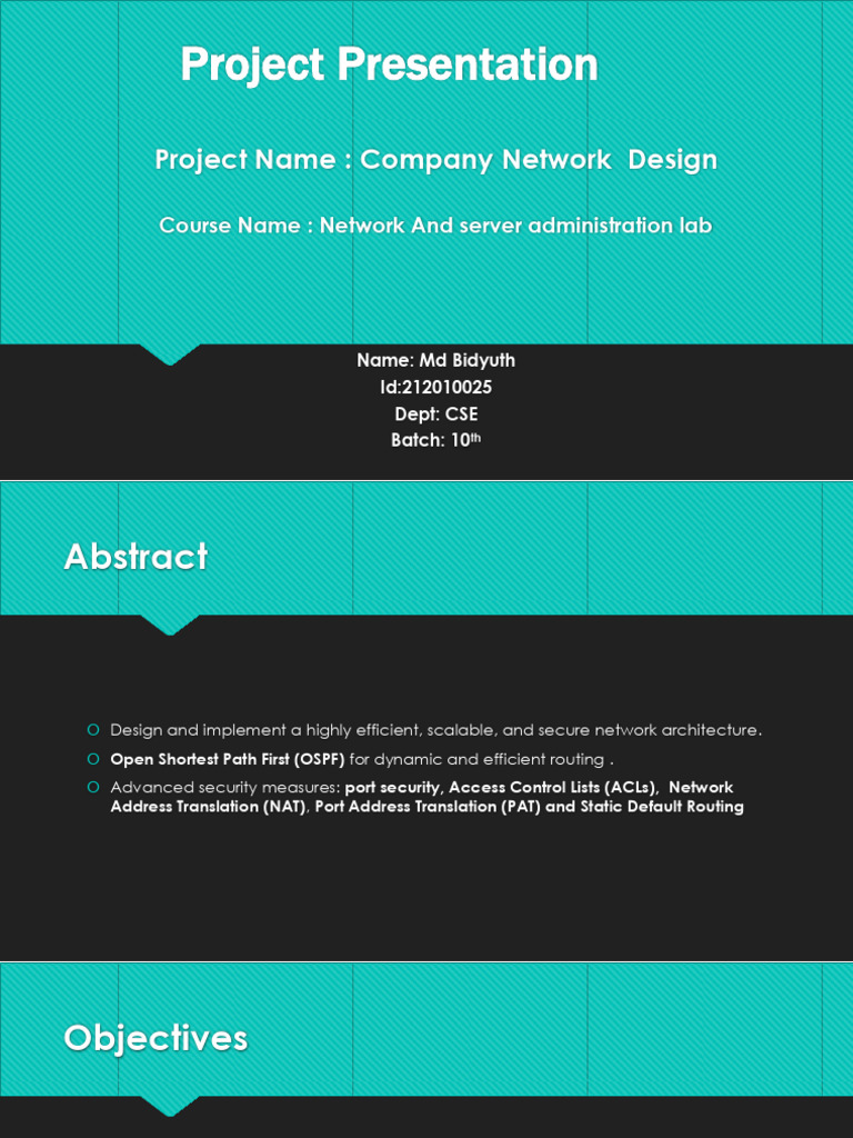 NSA Projects Slide | PDF | Computer Network | Network Switch