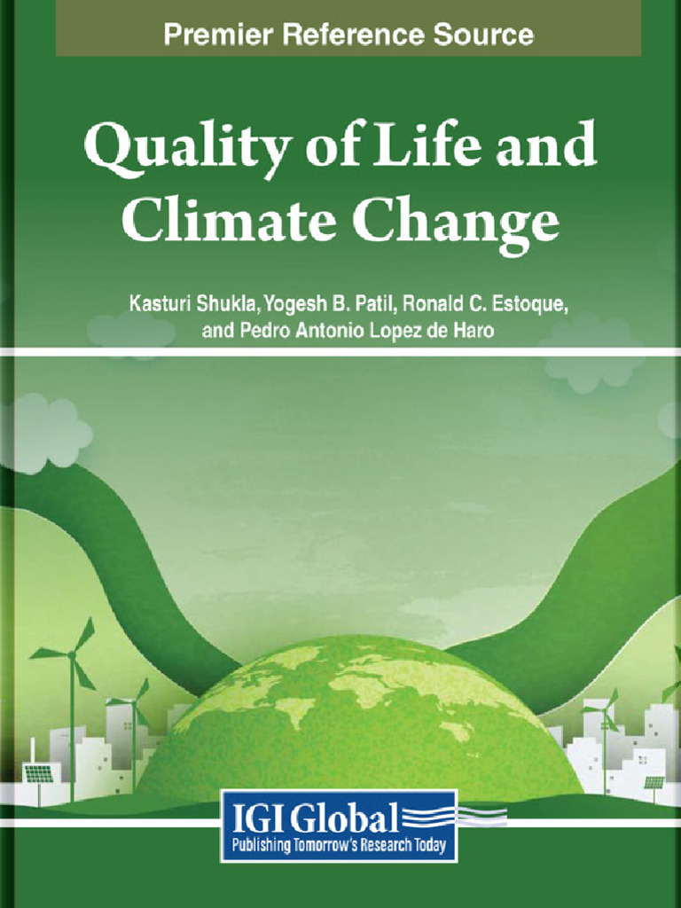 Quality of Life and Climate Change - Impacts, Sustainable Adaptation ...