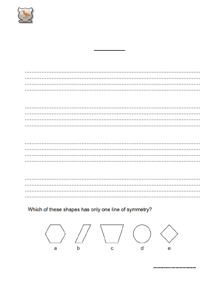 Year 6 Collective Sheet 1 Quadrilaterals | PDF