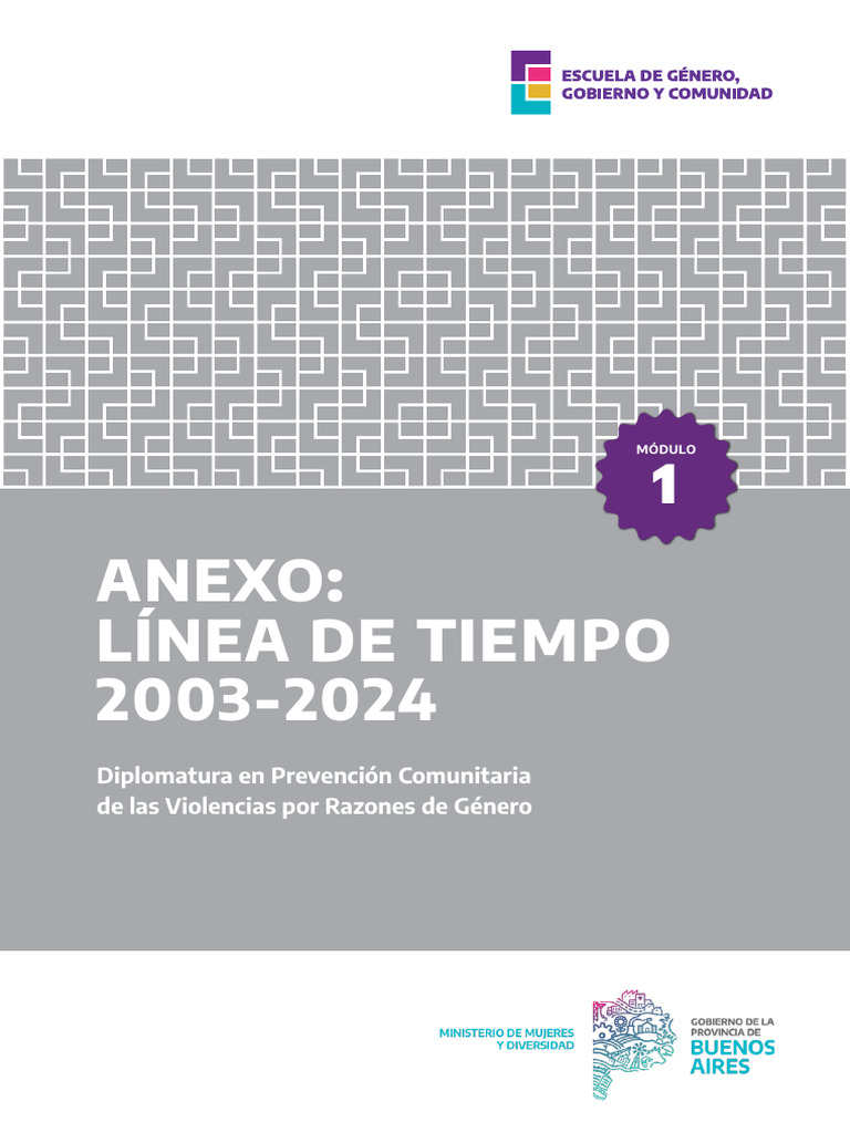 Módulo 1 _ ANEXO | PDF | Género | Estudios de género
