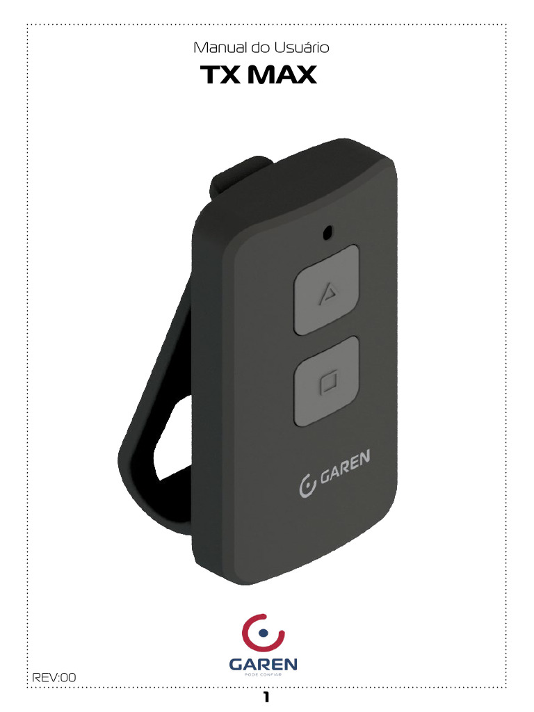 Manual TX Max Garen | PDF