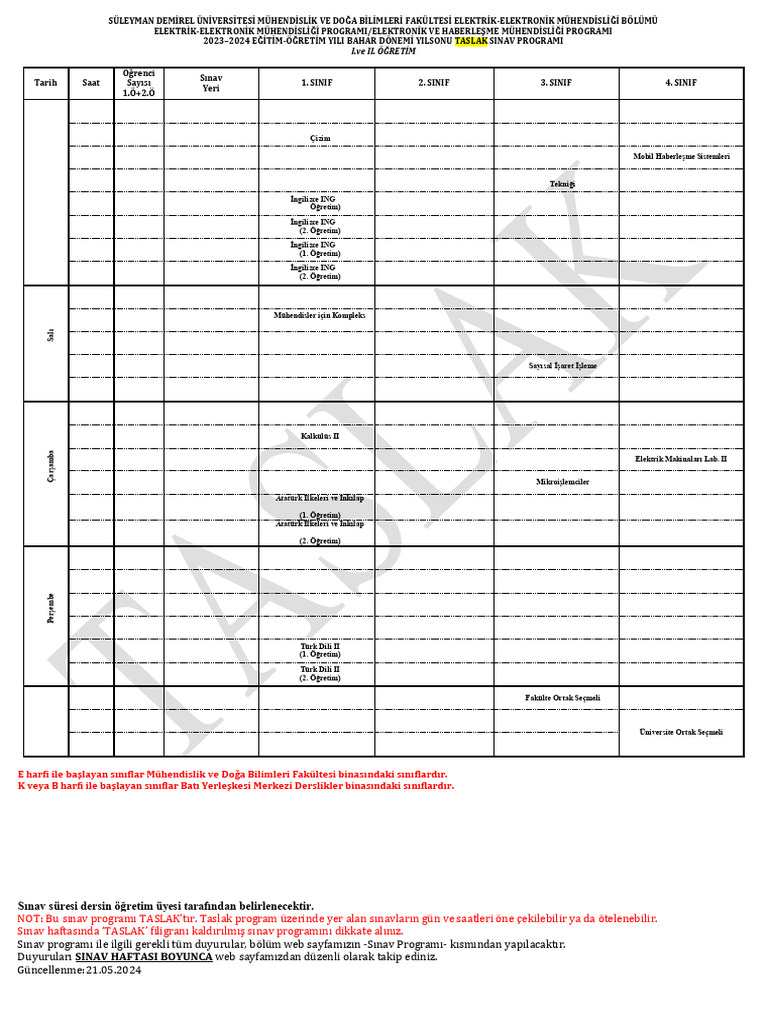 2023 2024 Bahar Final 21052024 | PDF