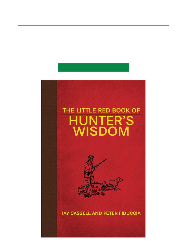 Little Red Book of Hunter's Wisdom | PDF