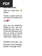 Unique Celeb FMT | PDF | Love | Friendship