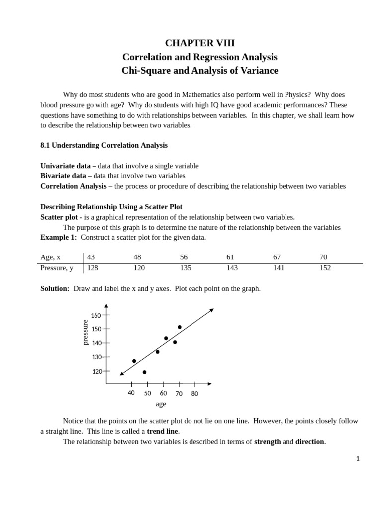 CORRELATION-REGRESSION | PDF | Linear Regression | Dependent And Independent Variables