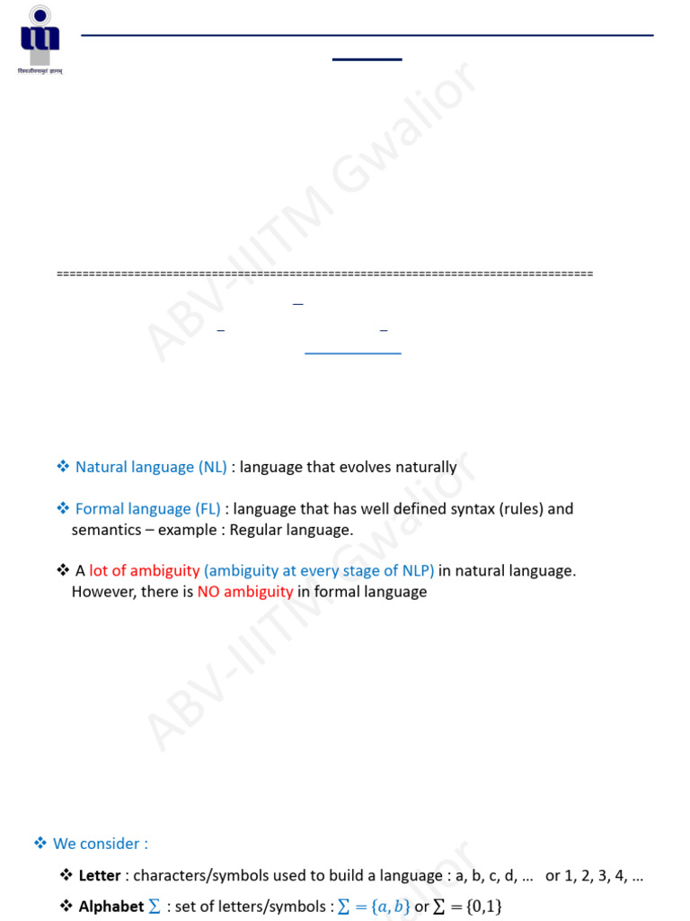 Lec08 09 FSA For Morphological Parsig and Generation | PDF | Morphology (Linguistics) | Word