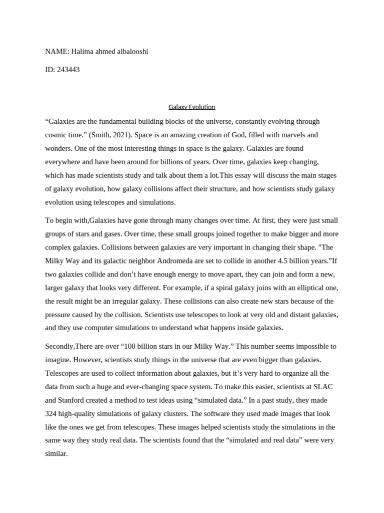 halima | PDF | Galaxy | Milky Way