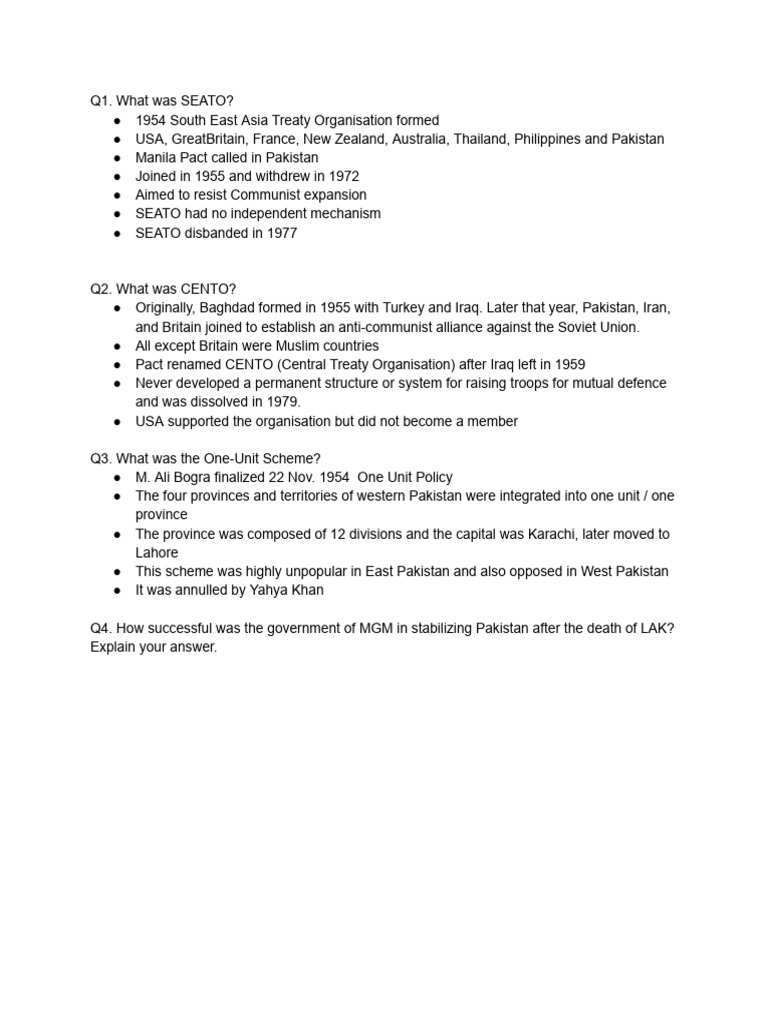SEATO | PDF
