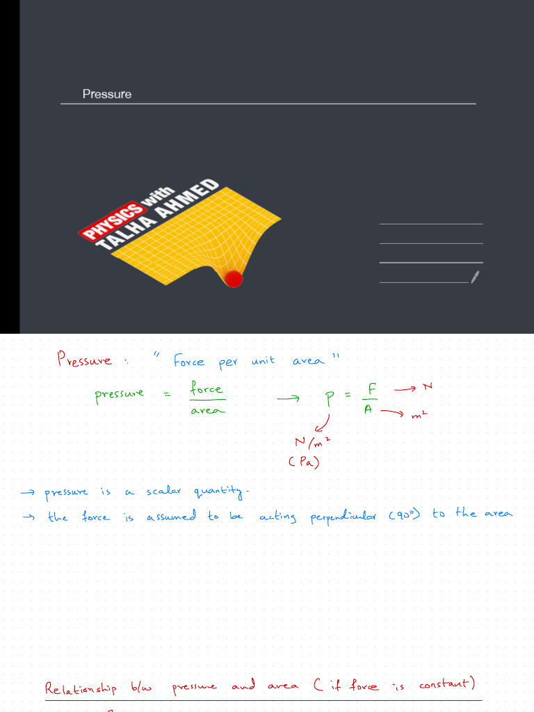 Pressure | PDF