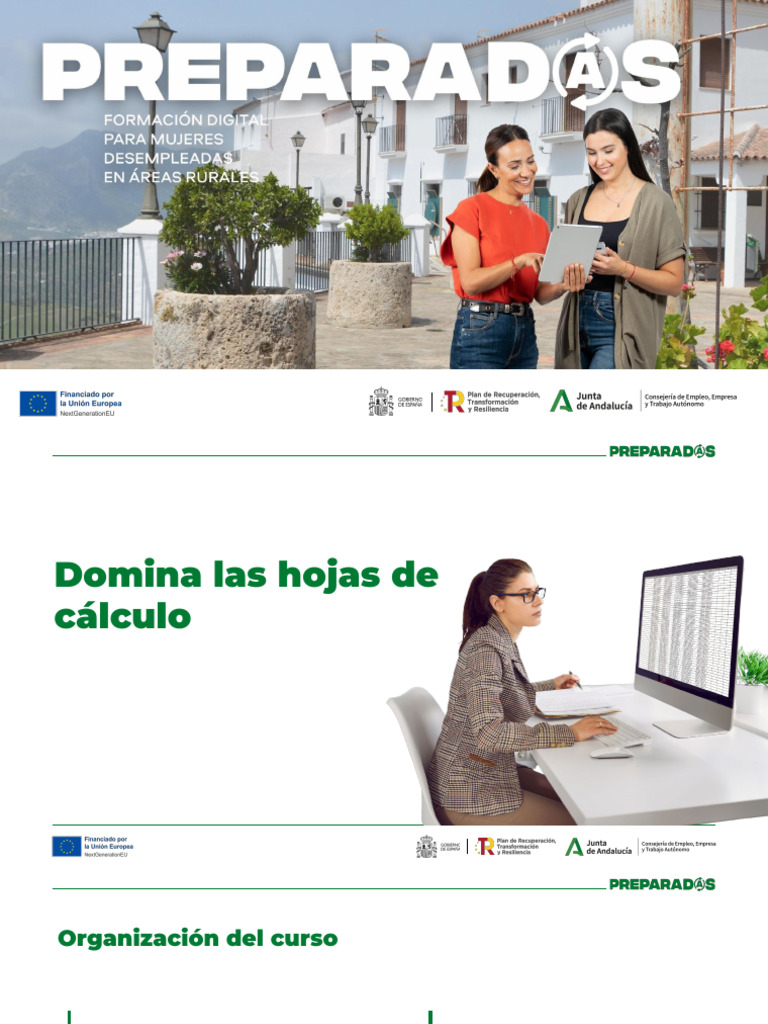 PREPARADAS - Domina las hojas de calculo - PPT.pptx | PDF | Microsoft ...