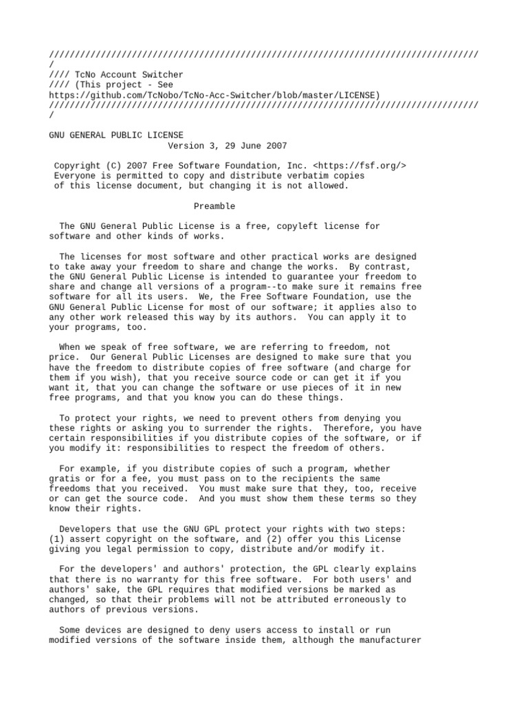 Additional Licenses | PDF | License | Free Software