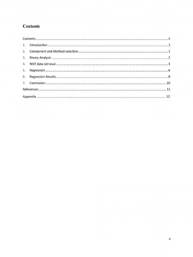 Regression Aspen PLus | PDF