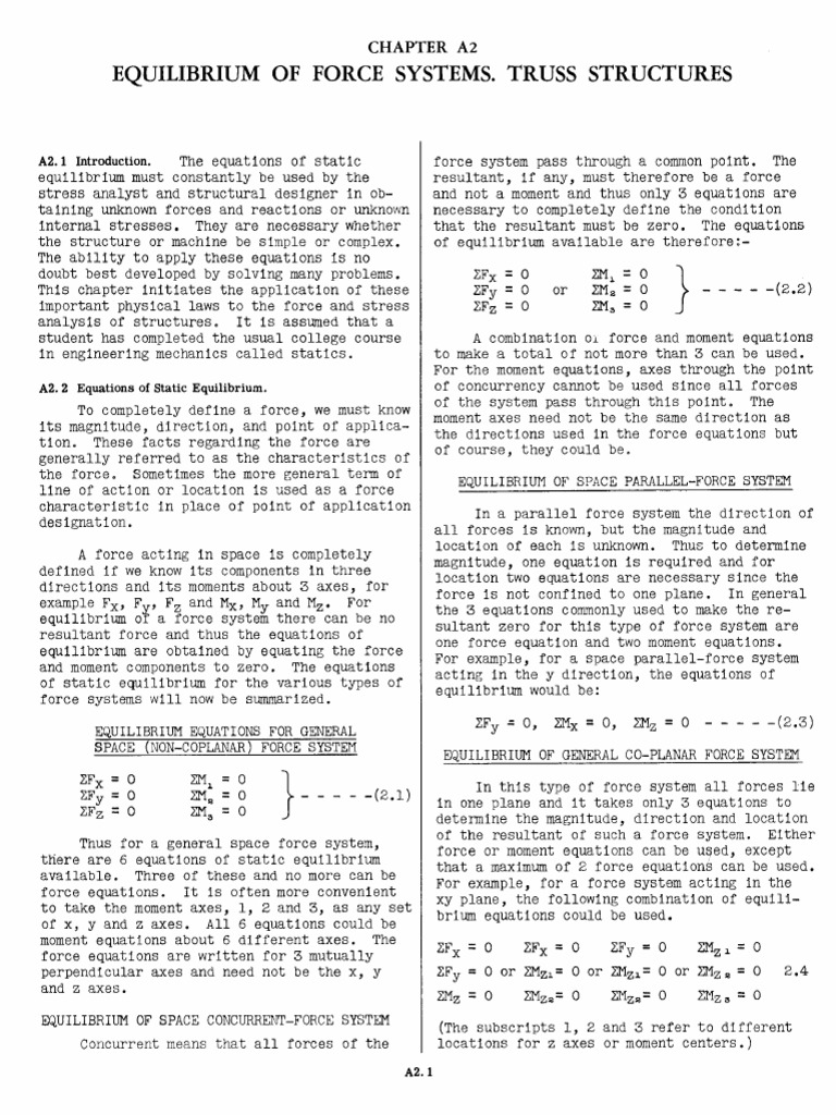 analysis-and-design-of-flight-vehicle-structures_compress-23-70 | PDF | Truss | Force