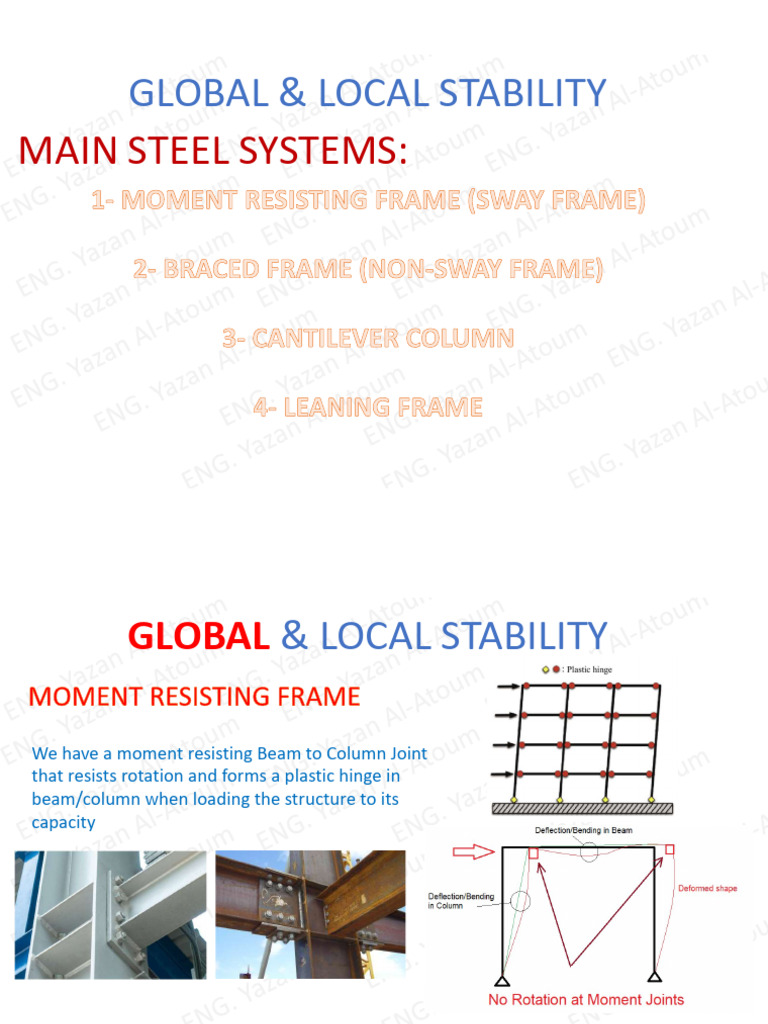 GLOBAL+AND+LOCAL+STABILITY | PDF | Buckling | Beam (Structure)