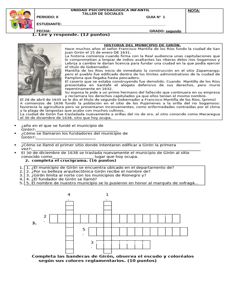Historia y actividades de Girón | PDF