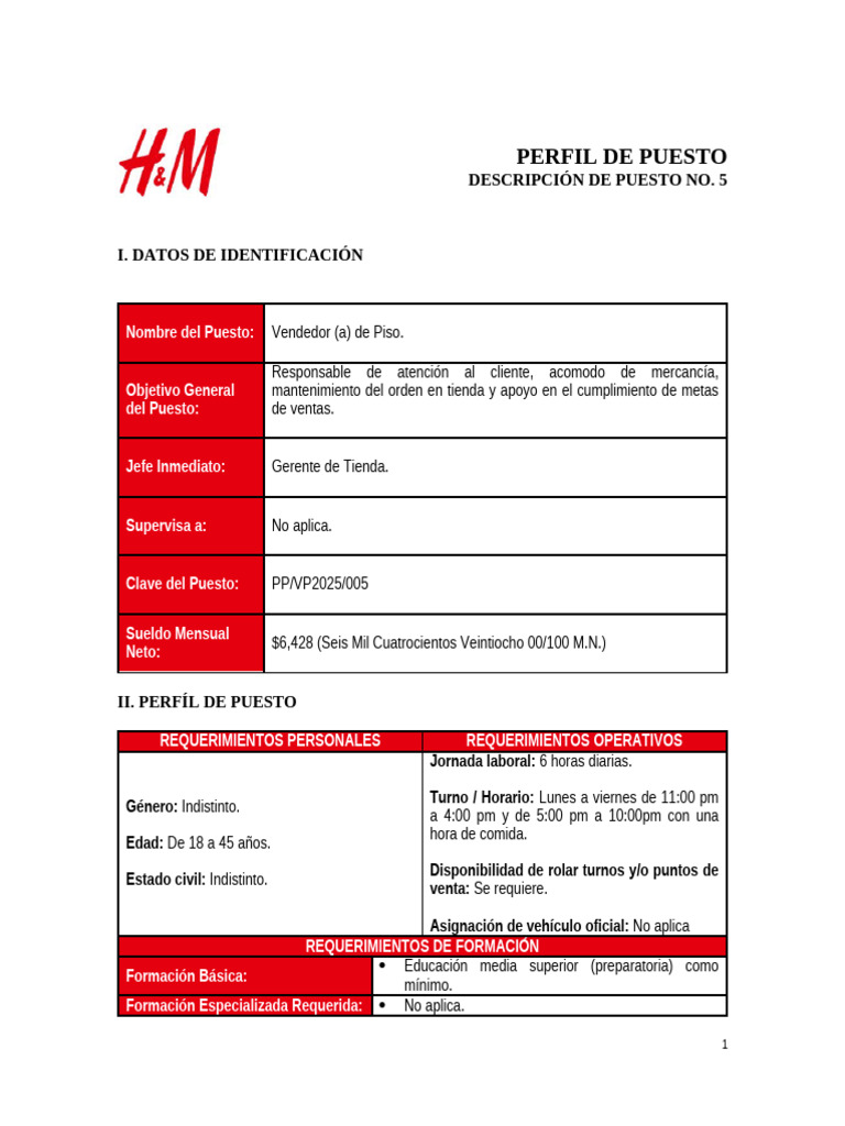 PP de H&M | PDF