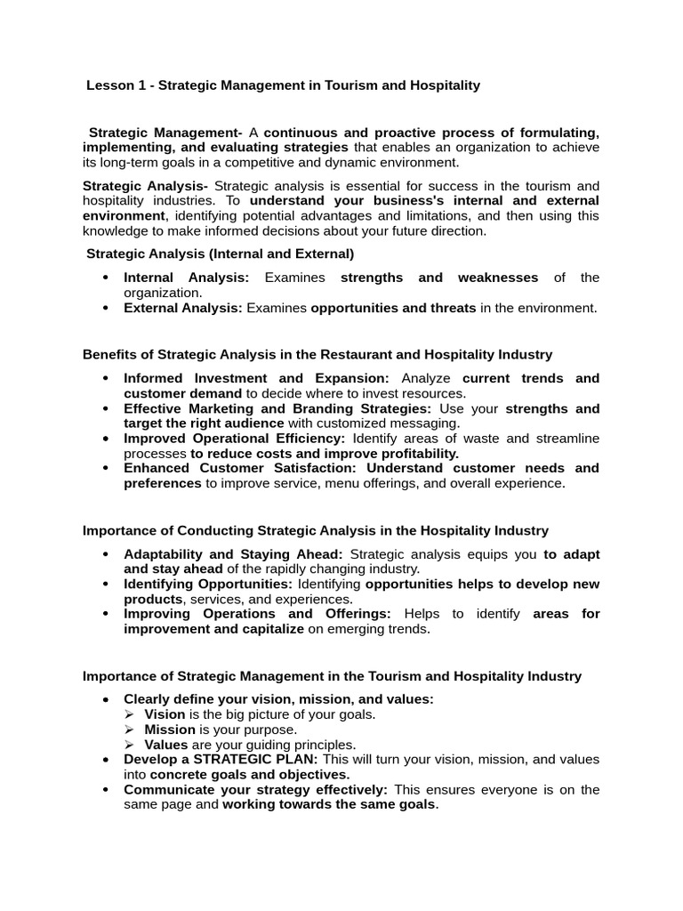 Strama Reviewer 1 | PDF | Strategic Management | Goal