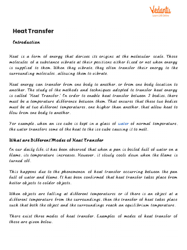 Heat Transfer | PDF