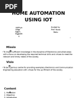 IoT Home Automation Block Diagram | PDF | Internet Of Things | Home ...
