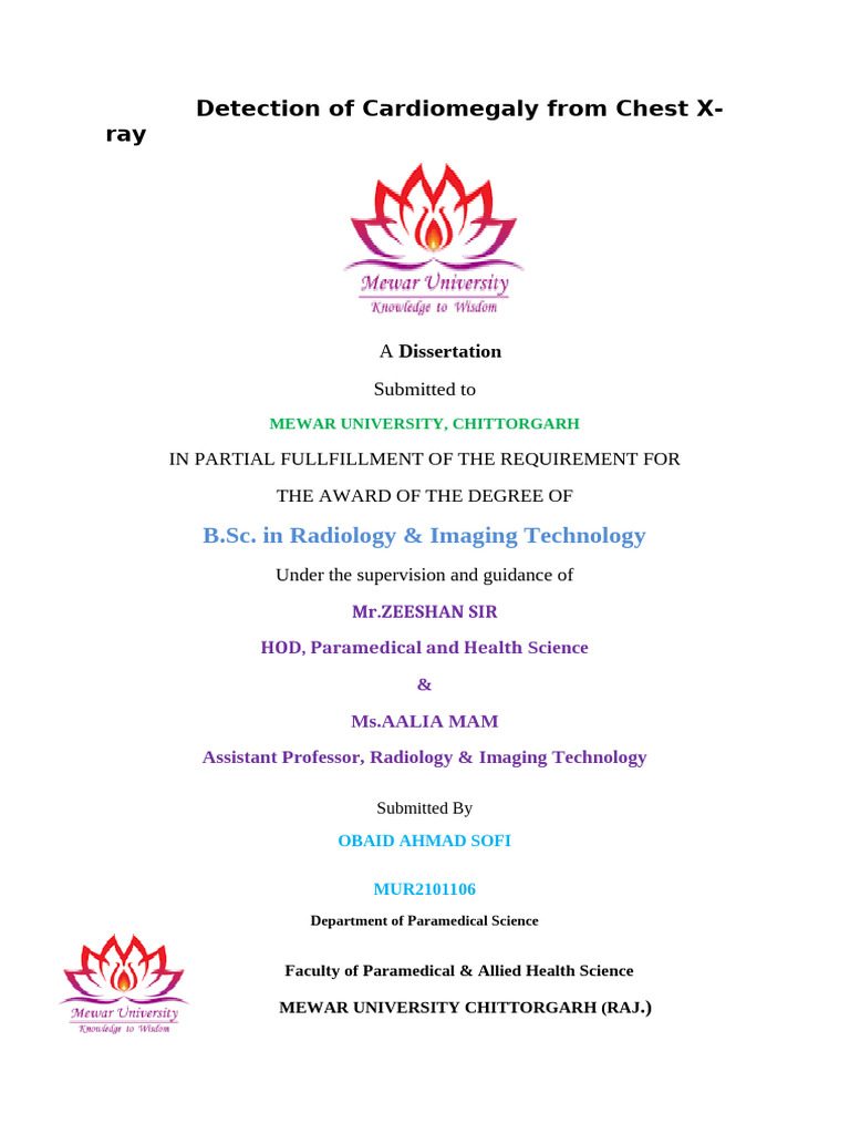 Project - Obaid Ahmad Sofi | PDF | Heart | Heart Failure