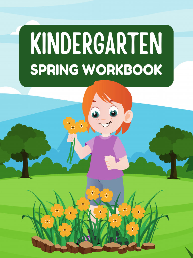 Kindergarten Spring Workbook Activities | PDF
