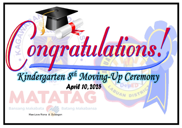 Congratulations Envelope Cover 2025 | PDF