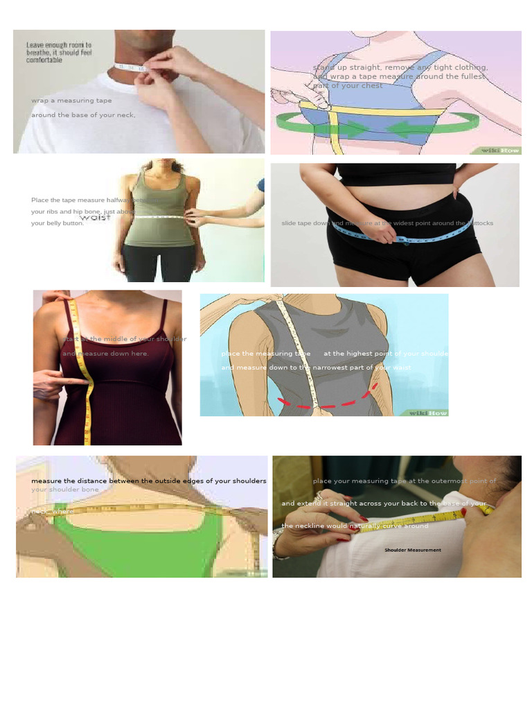 Body Measurement Guide | PDF