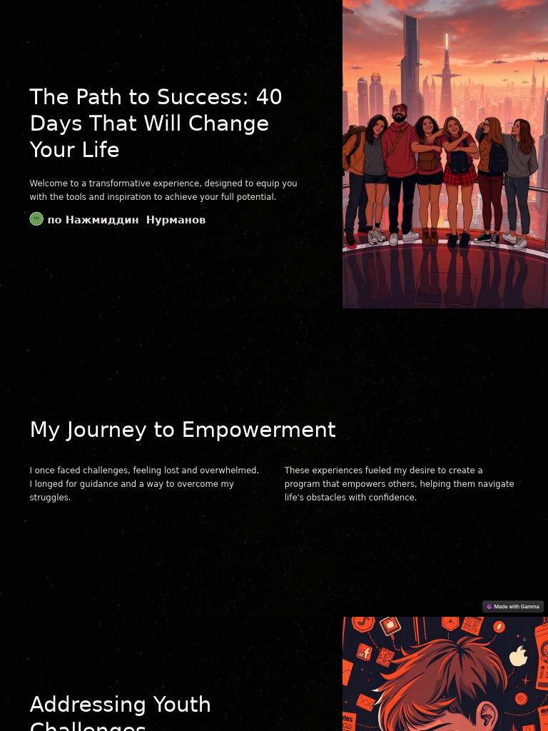 The Path To Success 40 Days That Will Change Your Life | PDF