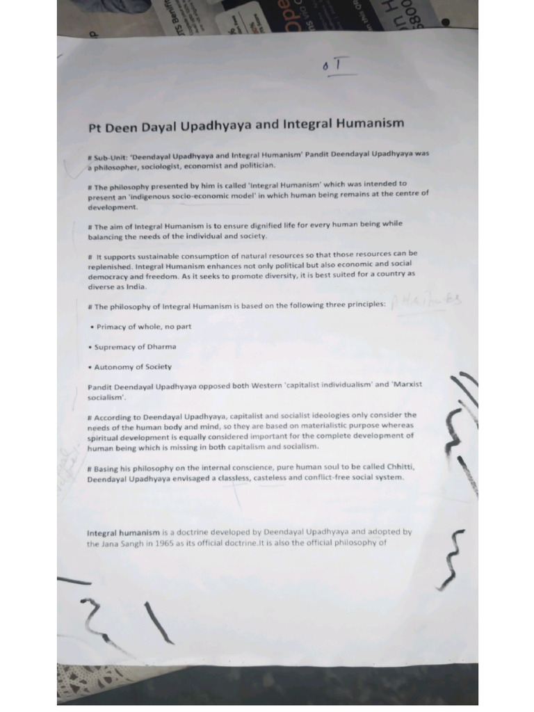 Dean Dayal Upadhyay | PDF