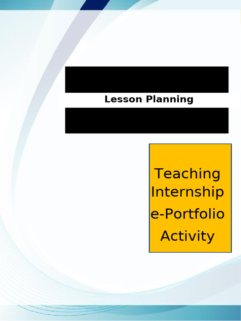 TI Activity 4 Lesson Planning | PDF | Lesson Plan | Learning