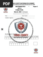 Math pp2 Kcse 2024-1 | PDF