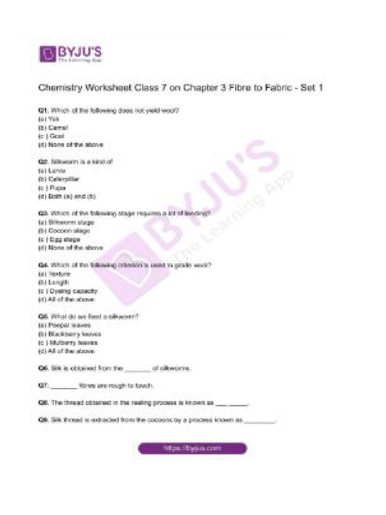 Science Questions | PDF