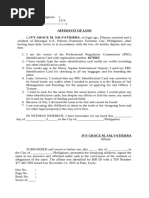 Botswana Affidavit | PDF