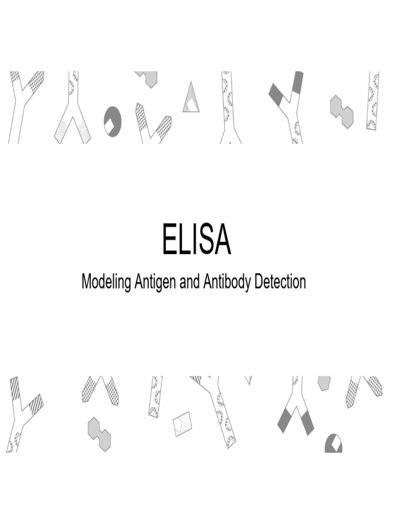 ELISA Disease Detection Modeling | PDF | Elisa | Antibody